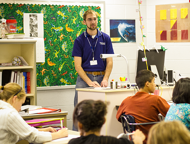 Newly Minted Math Teacher Loves Middle School - EMU News