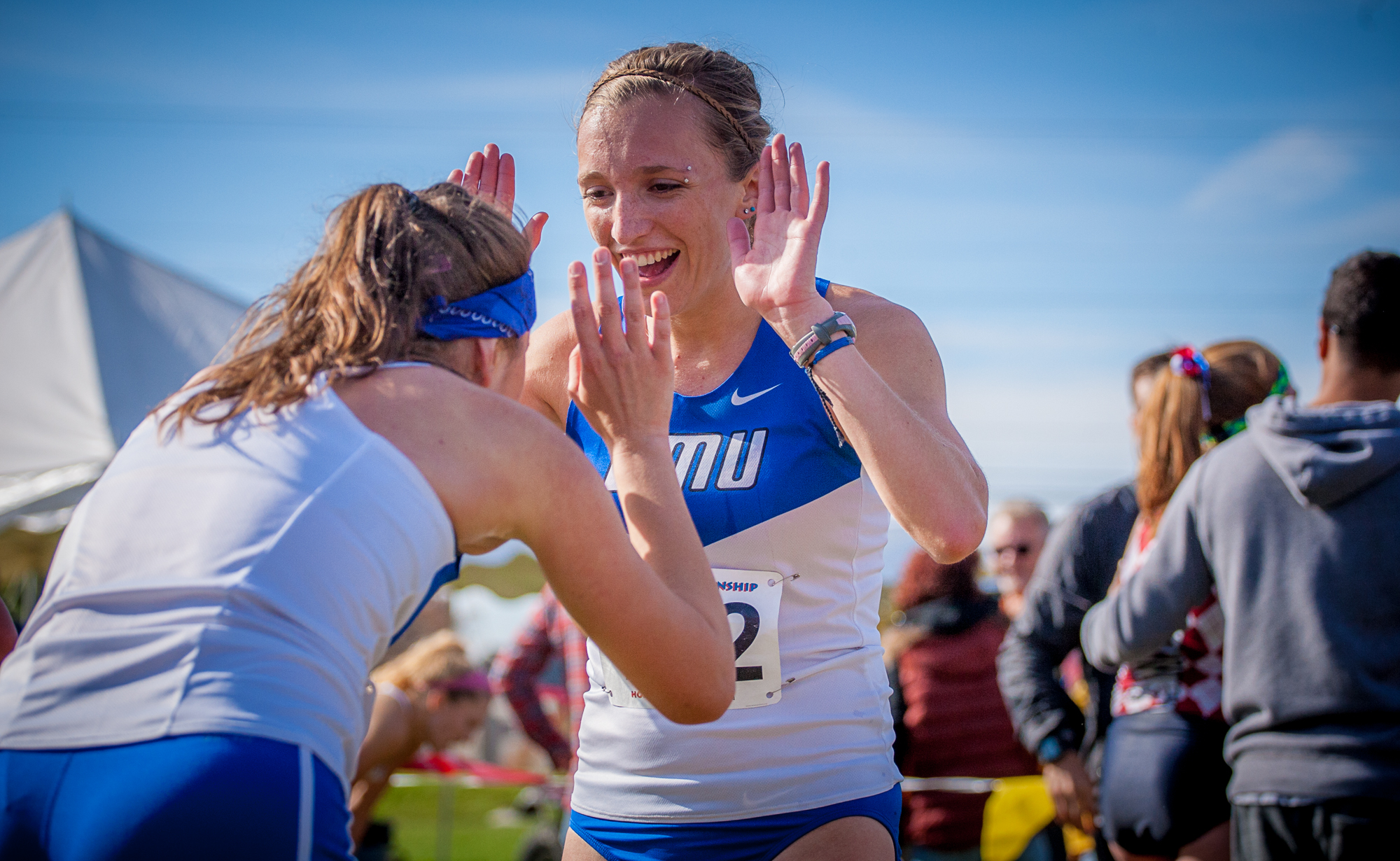 Senior Hannah Chappell-Dick wins ODAC cross country title, adds to ...