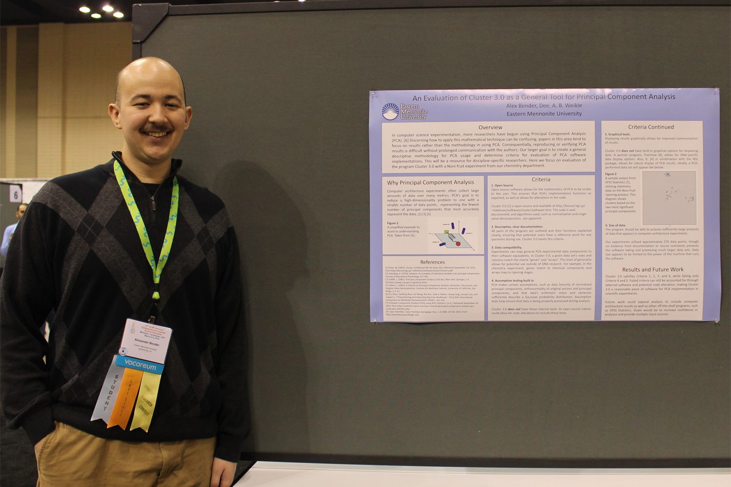 Undergraduate presents computer science research at prestigious SIGSCE ...