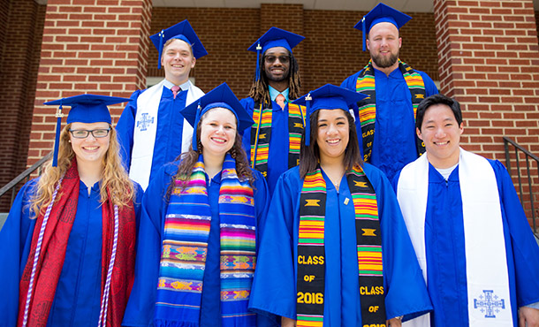 20160501-Commencement Stoles-1 - EMU News