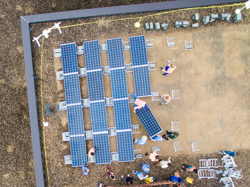 Student initiative to ‘leave our mark’ culminates in ‘solar barn ...