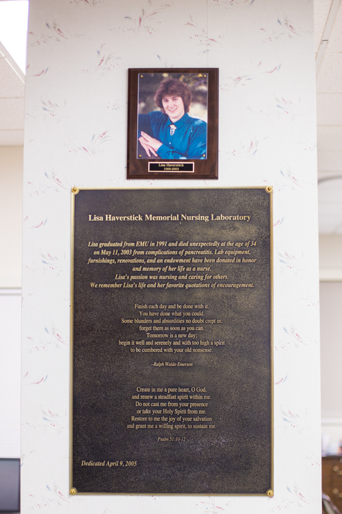 Expanded nursing lab hosts dedication and reception - EMU News