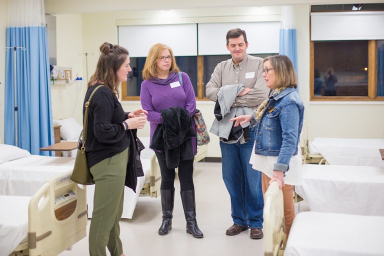 Expanded nursing lab hosts dedication and reception - EMU News