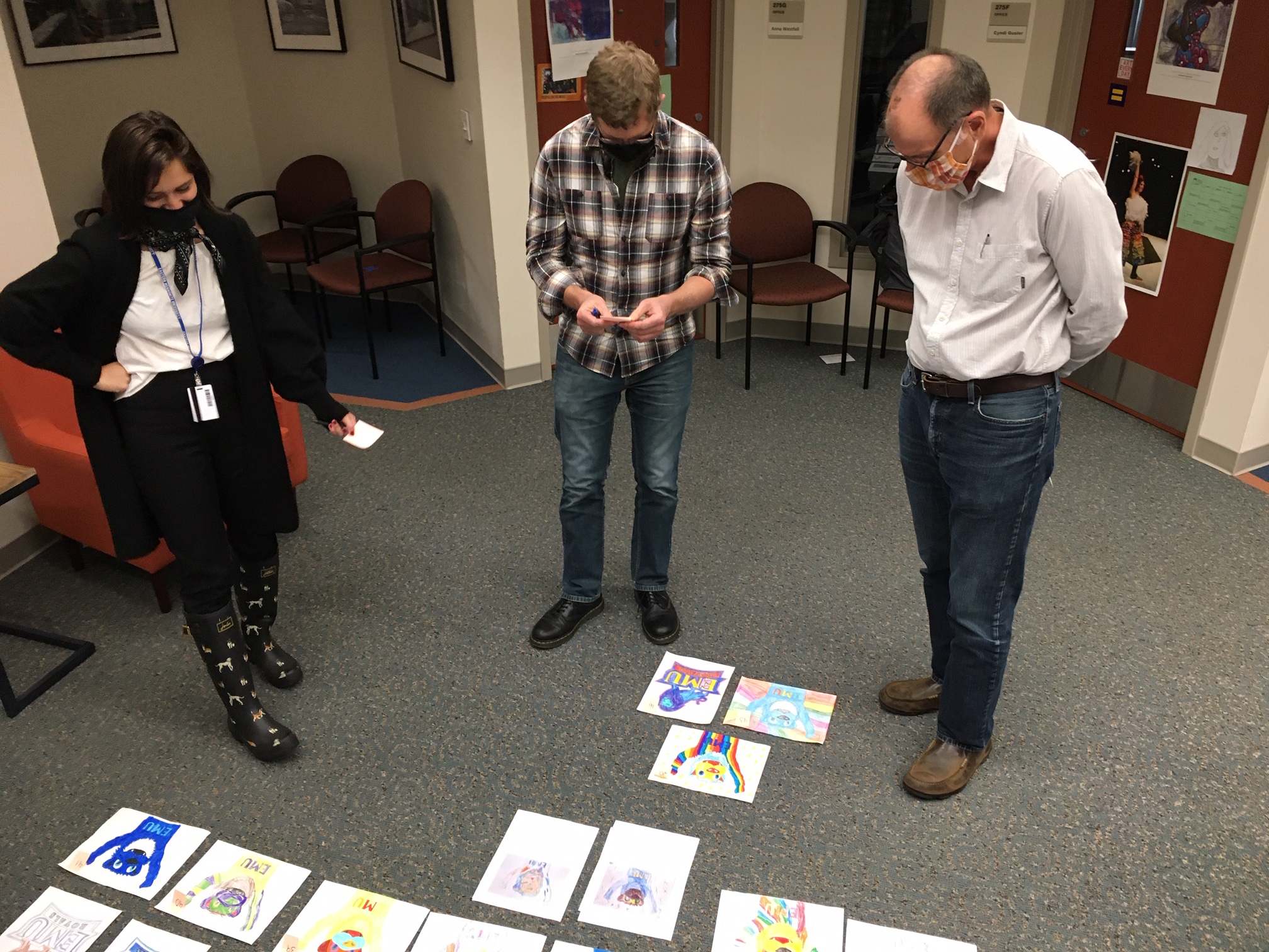 Young artists dream of Herm and his coat of many colors - EMU News