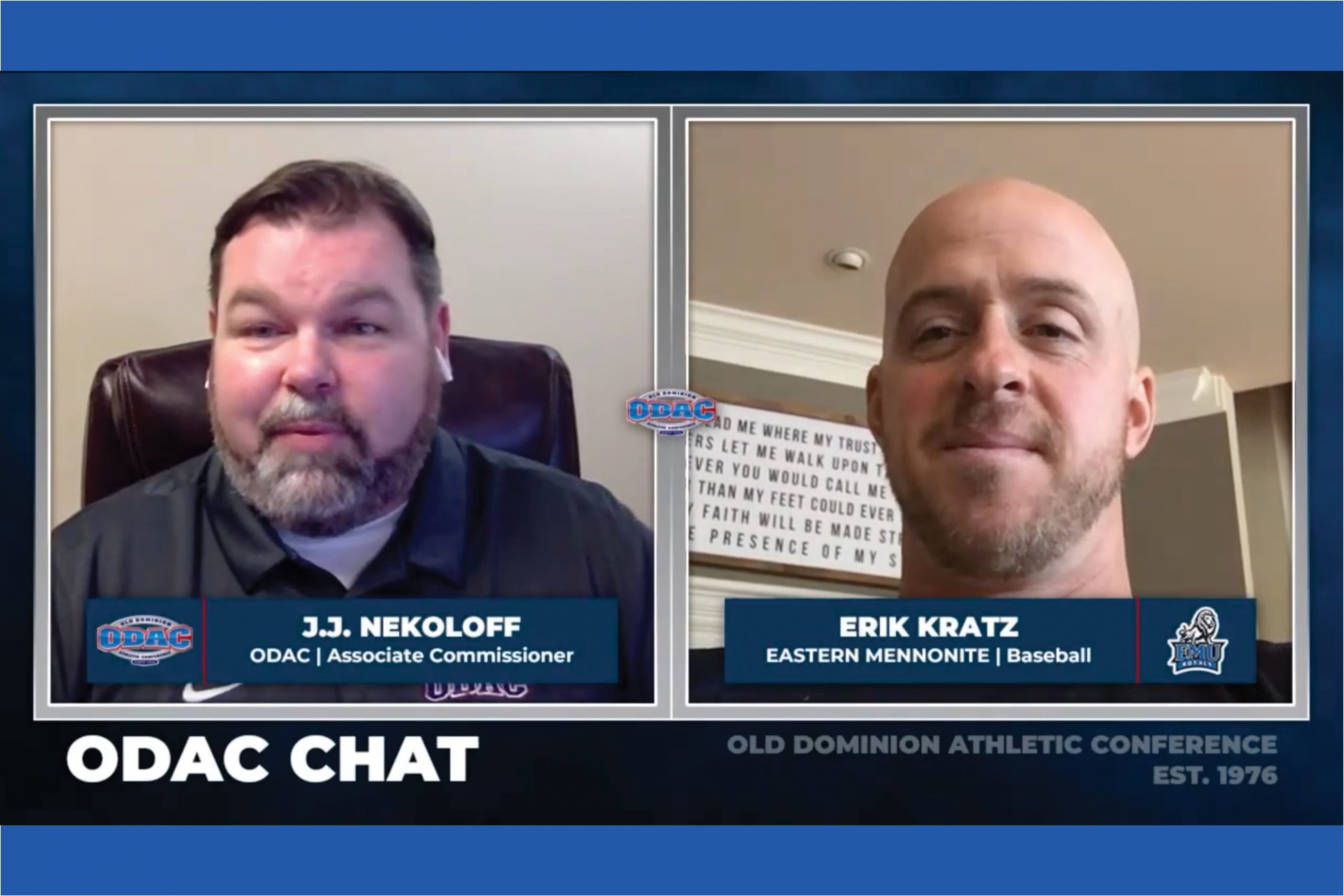 Yankees catcher Erik Kratz '02 interviewed on 'ODAC Chat' - EMU News